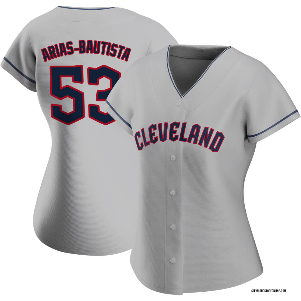 Replica Jaime Arias-Bautista Women's Cleveland Guardians Road Jersey ...